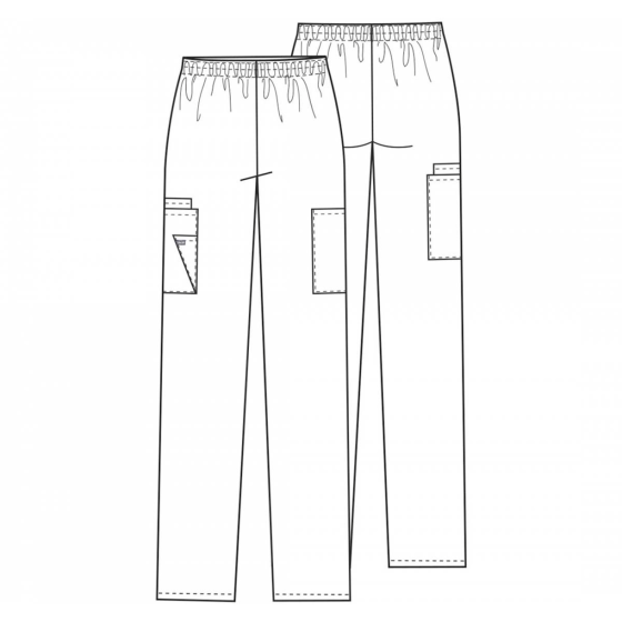 Cherokee 4200 Elastic Waist Scrub Trousers