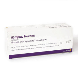 Xylocaine Spray Nozzles - 120mm (50)