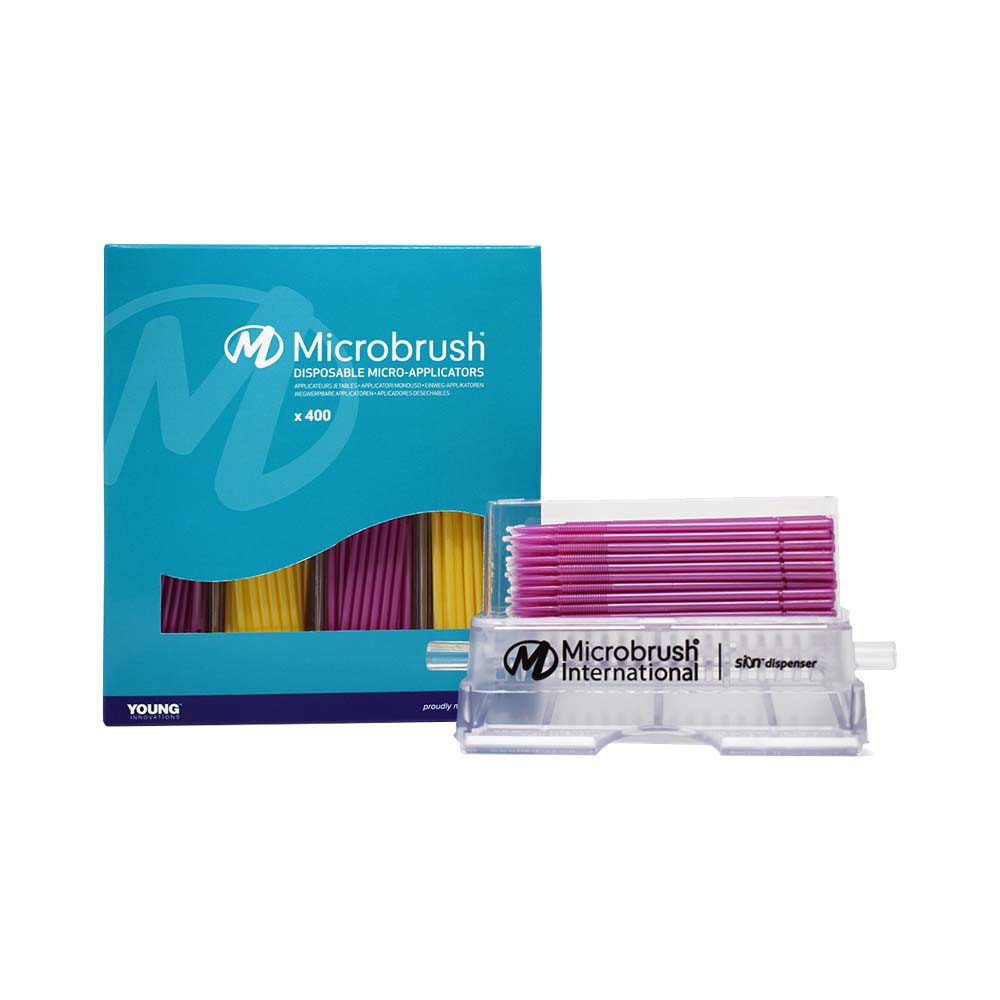Microbrush Plus: Dispenser + Refill - Fine (400)
