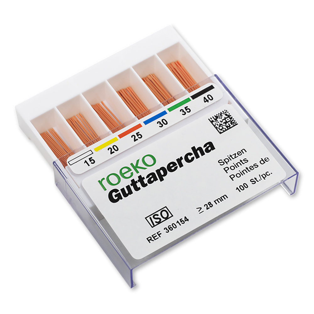 Roeko Gutta Percha Points: ISO 20 (100)