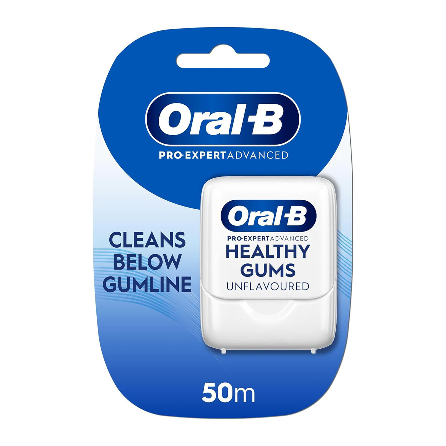 Oral-B Pro-Expert Advanced Waxed Floss: Unflavoured - 50m